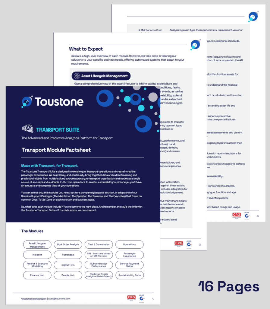 Transport Analytics Solutions for Real-Time Insights